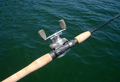 The use of Fuji's exposed reel seat adds to the sensitivity in the ...