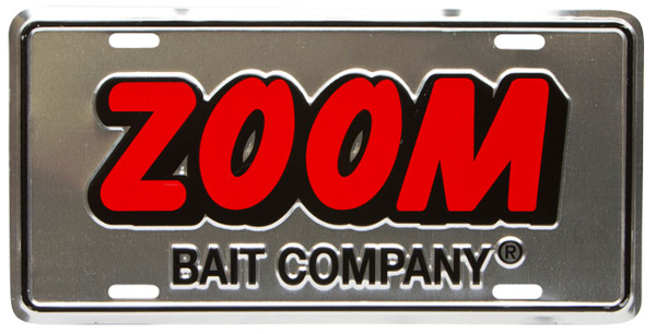 Zoom Bait Company License Plate