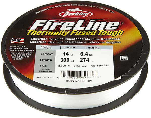 Berkley FireLine Braided Crystal Line