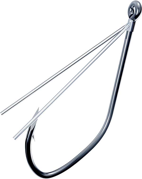 TroKar Weedless Pro-V Finesse Hook