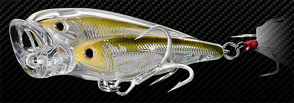 LIVETARGET Glass Minnow BaitBall Popper