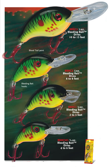 Strike King Pro-Model Crankbait - Bleeding Bait Series